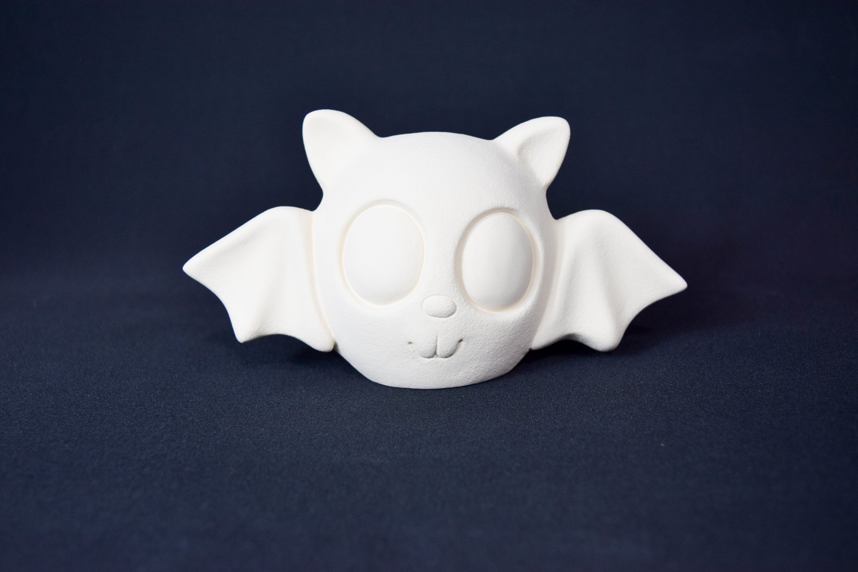 Unpainted Halloween Bat Ceramic Figurine - DIY Paint Party Craft for K ...
